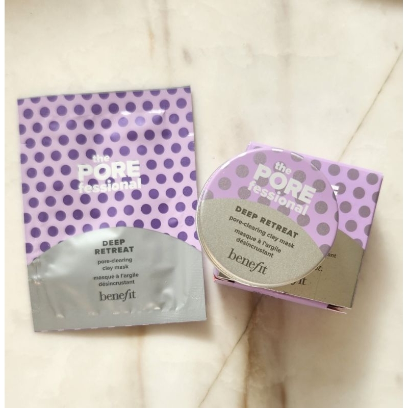 Jual Benefit Deep Retreat Clay Mask Benefit Deep Retreat Pore clearing ...