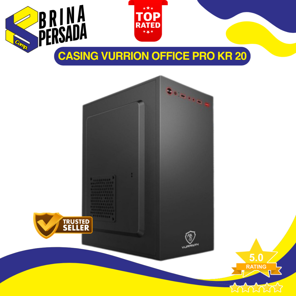 Jual CASING VURRION OFFICE PRO KR 20 INCLUDE PSU 500 WATT | Shopee ...