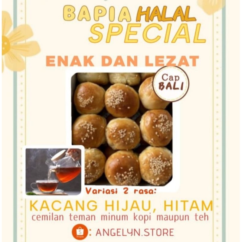 Jual PROMO 02.02 READY BAKPIA PATHOK TOPLES /KUE KACANG/ROTI KACANG ...