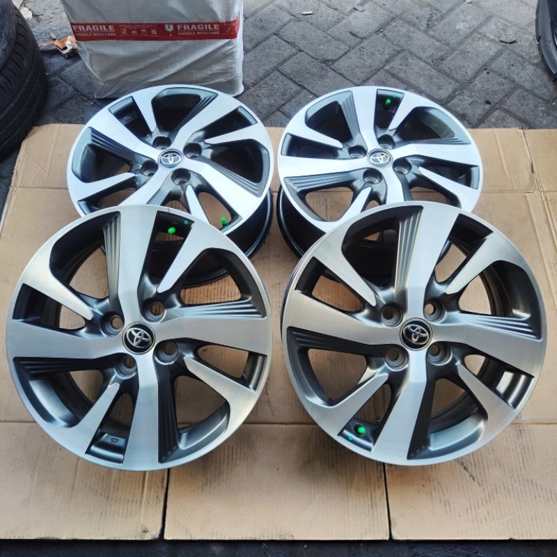 Jual Velg Yaris TRD R16 Original (4pcs) | Shopee Indonesia
