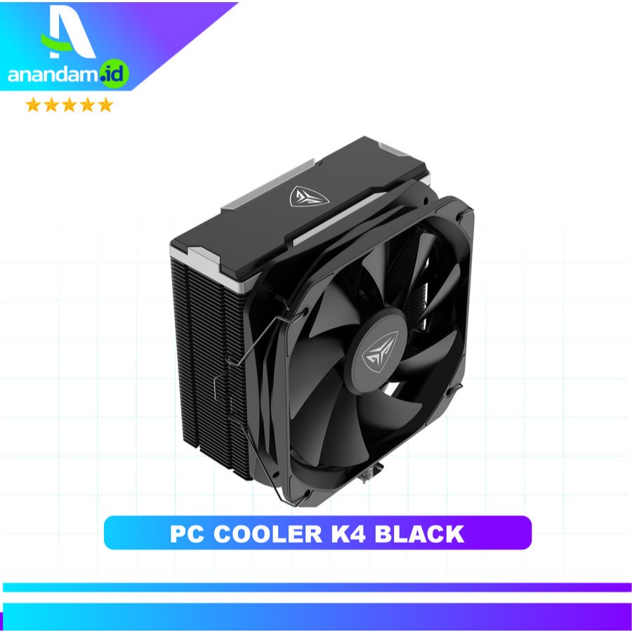 Jual PC COOLER / PCCOOLER K4 - High Performance CPU COOLER - BLACK | Shopee Indonesia