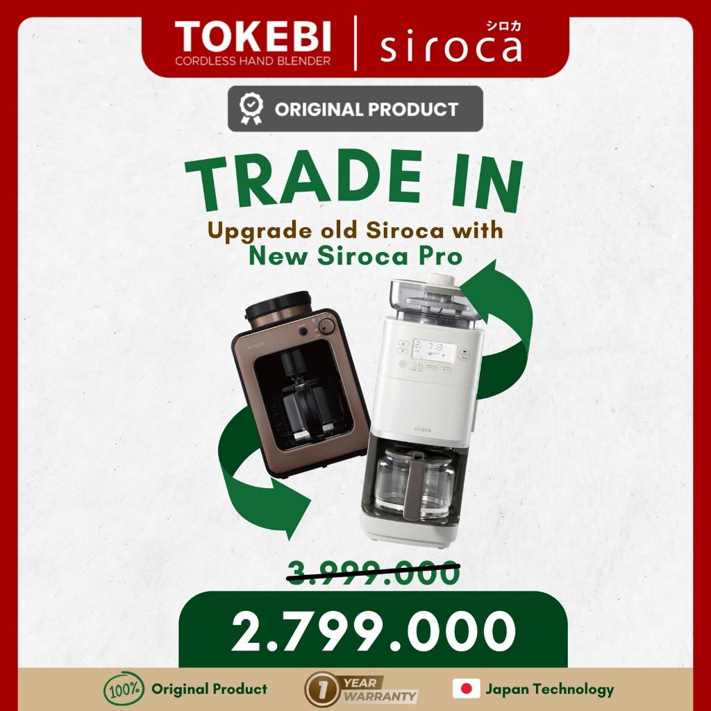 Jual TRADE IN - New Siroca Cafe Bako Pro (Fully automatic coffee Maker) | Shopee Indonesia