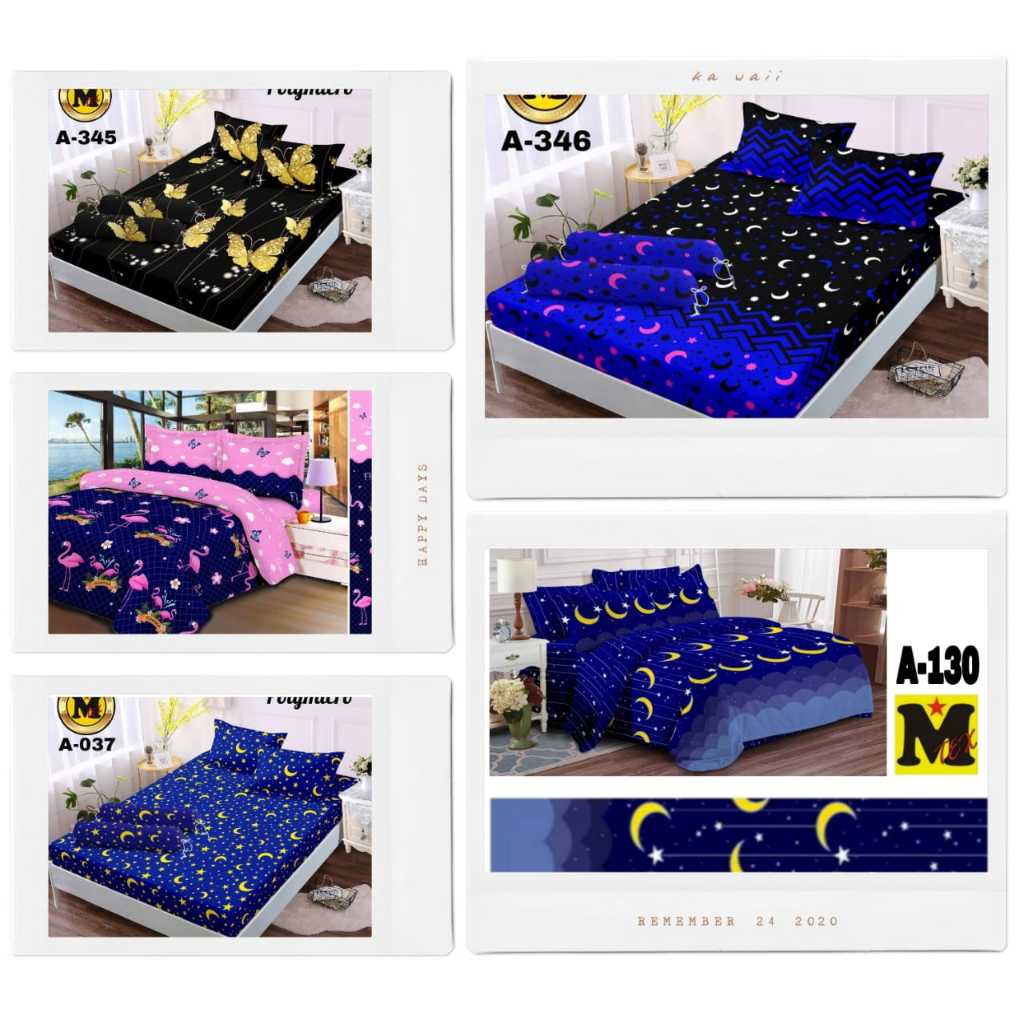 Jual SEPRAI 200cm x 120cm SEPRAI + SARUNG BANTAL SATU & SARUNG GULING ...