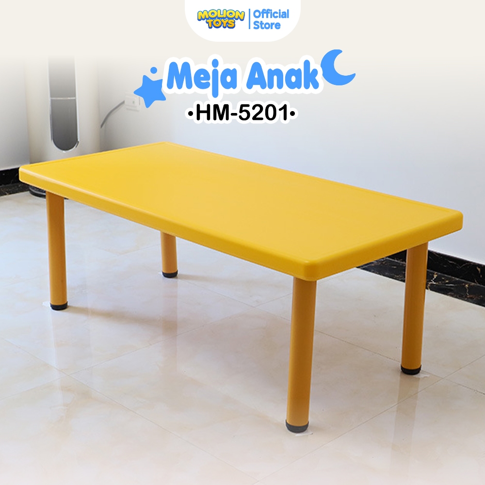 Jual Meja Belajar Anak MOLION TOYS – Cocok untuk TK & PAUD, Edukatif, Kokoh & Aman HM-5201 ...