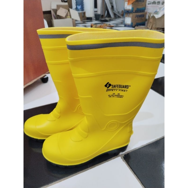 Jual Sepatu Boots Safety Safeguard | Shopee Indonesia