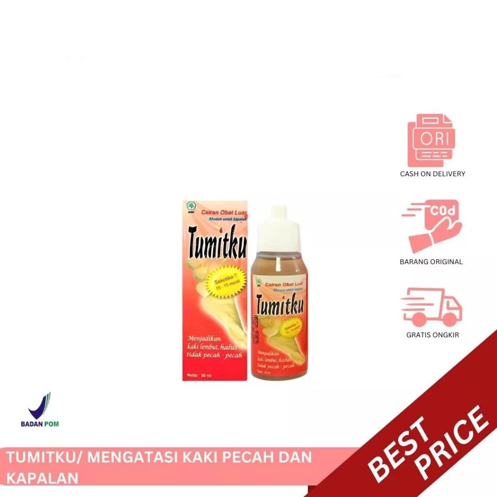 Jual TUMITKU Obat Kaki Pecah BPOM 100% Original Solusi Kaki Kalus Pecah ...