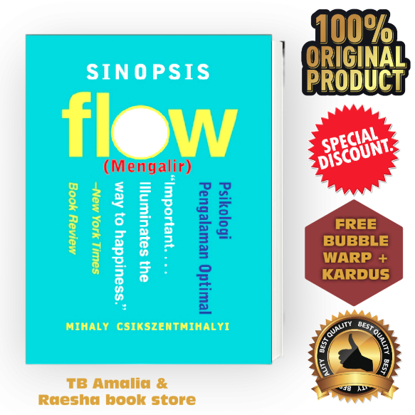 Jual Buku Flow - Mihaly Csikszentmihalyi - Sinopsis | Shopee Indonesia