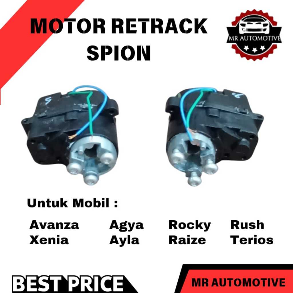 Jual Motor Retrack Motor Lipat Spion Rush Terios Calya Sigra Yaris Vios ...