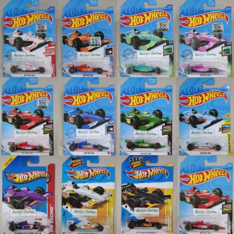 Jual hotwheels hot wheels indy 500 oval red edition factory sealed ...