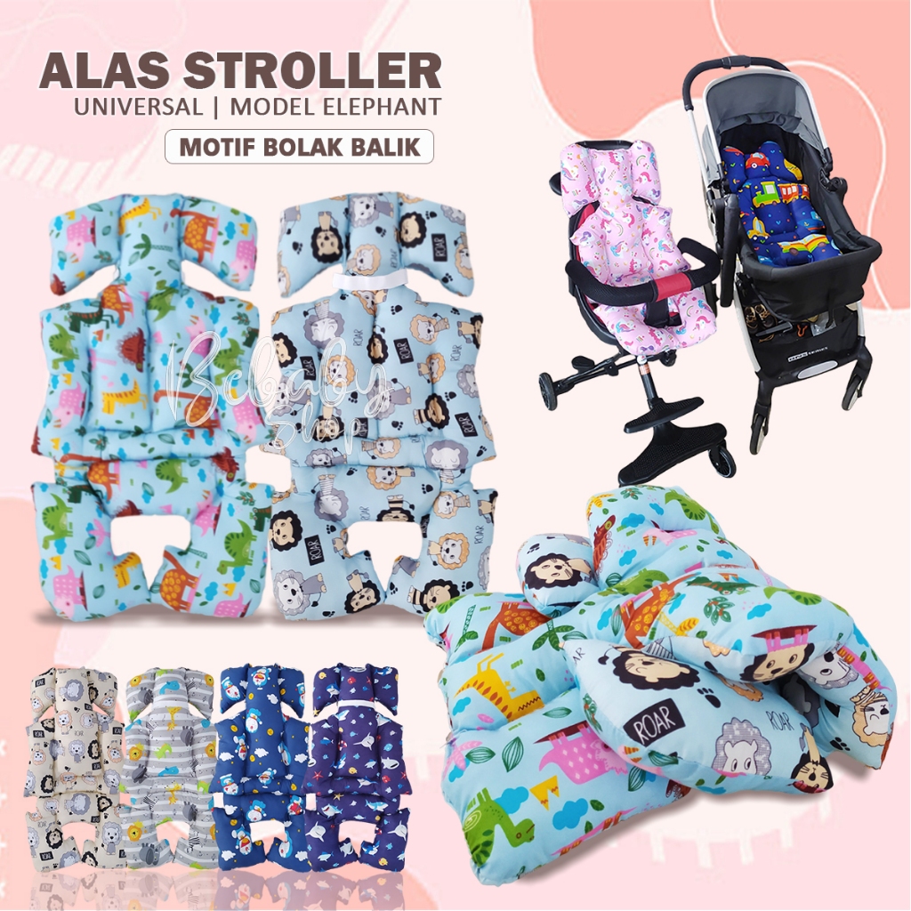 Jual Alas Stroller Bayi Universal 4in1 Baby Car Seat Bouncer Stroller ...