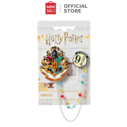 Jual Miniso x Harry Potter Brooch Bros Pin Aksesoris Pakaian Tas Series Hogwarts Gryffindor ...
