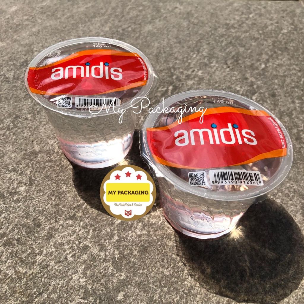 Jual AMIDIS WATER - Air Mineral kemasan Gelas Mini Ukuran 140 ml - 96 ...