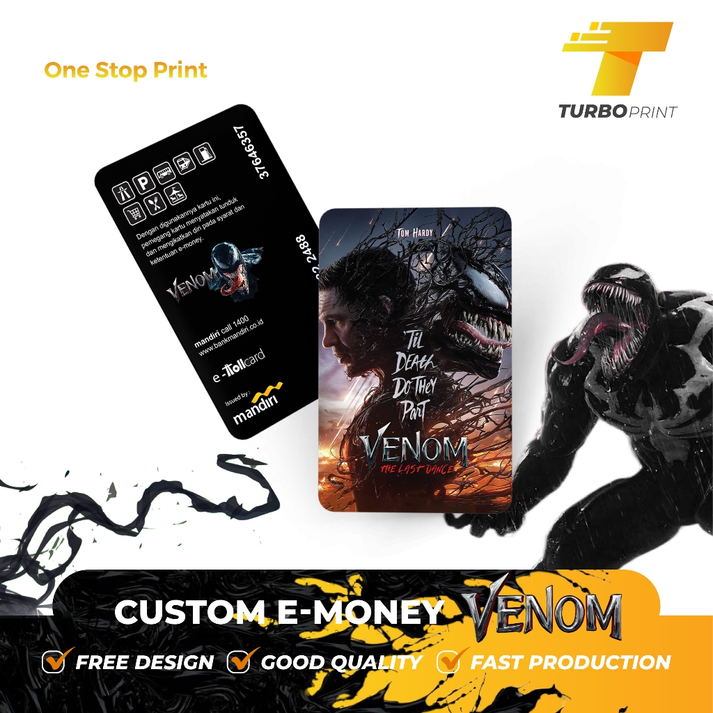 Jual CUSTOM E MONEY VENOM SPECIAL EDITION / FLAZZ BRIZZI TAPCASH ...