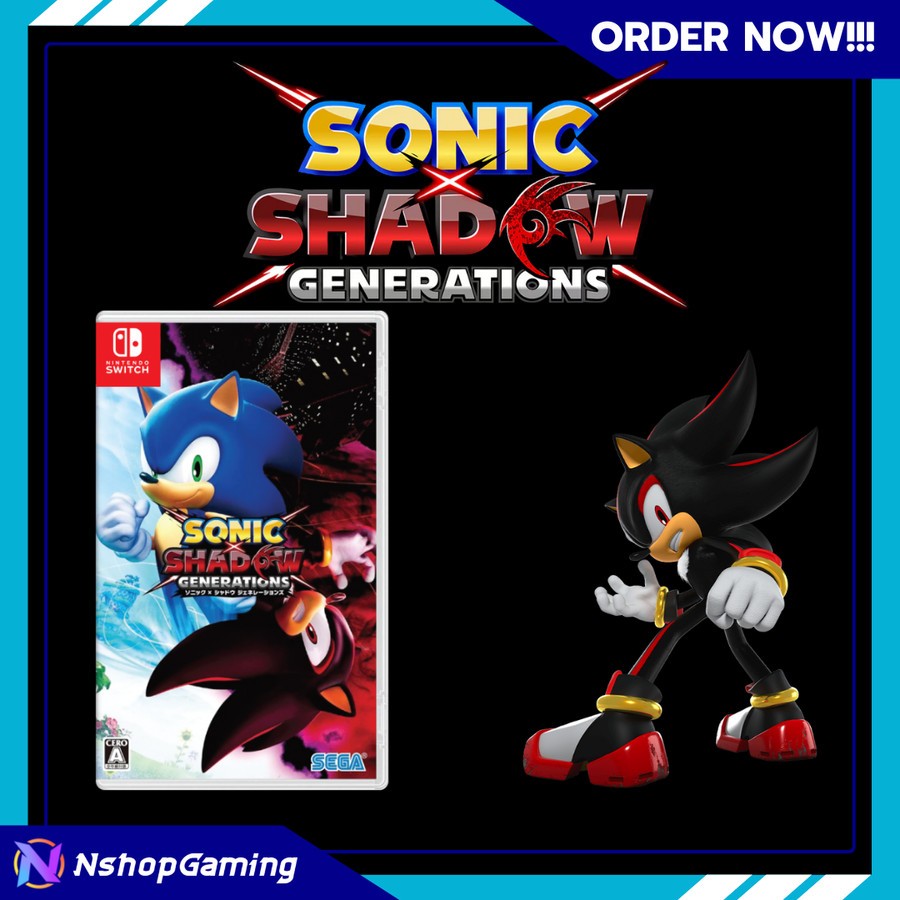 Jual Sonic X Shadow Generations Nintendo Switch/Kaset Nintendo Switch ...