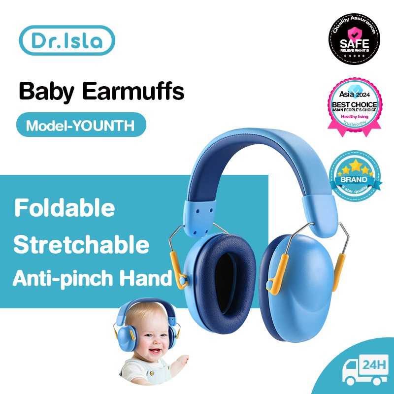 Jual Dr.isla Earmuff Bayi Pesawat Penutup Telinga Bayi Children Baby ...