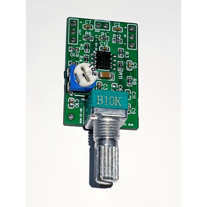 Jual Modul / Kit Subwoofer Tegangan 3,7V - 12V Filter Subwoofer ...