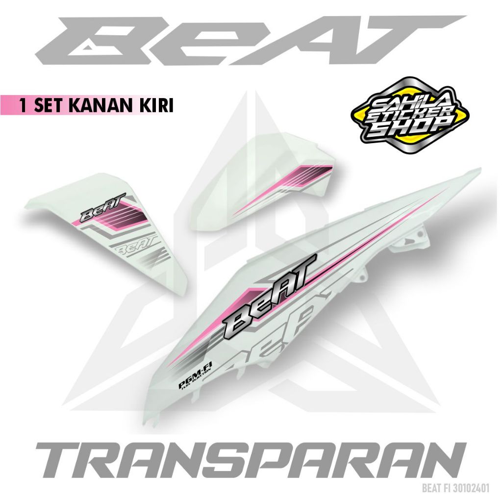 Jual STRIPING VARIASI BEAT FI 30102401 / TRANSPARAN STIKER BEAT FI ...