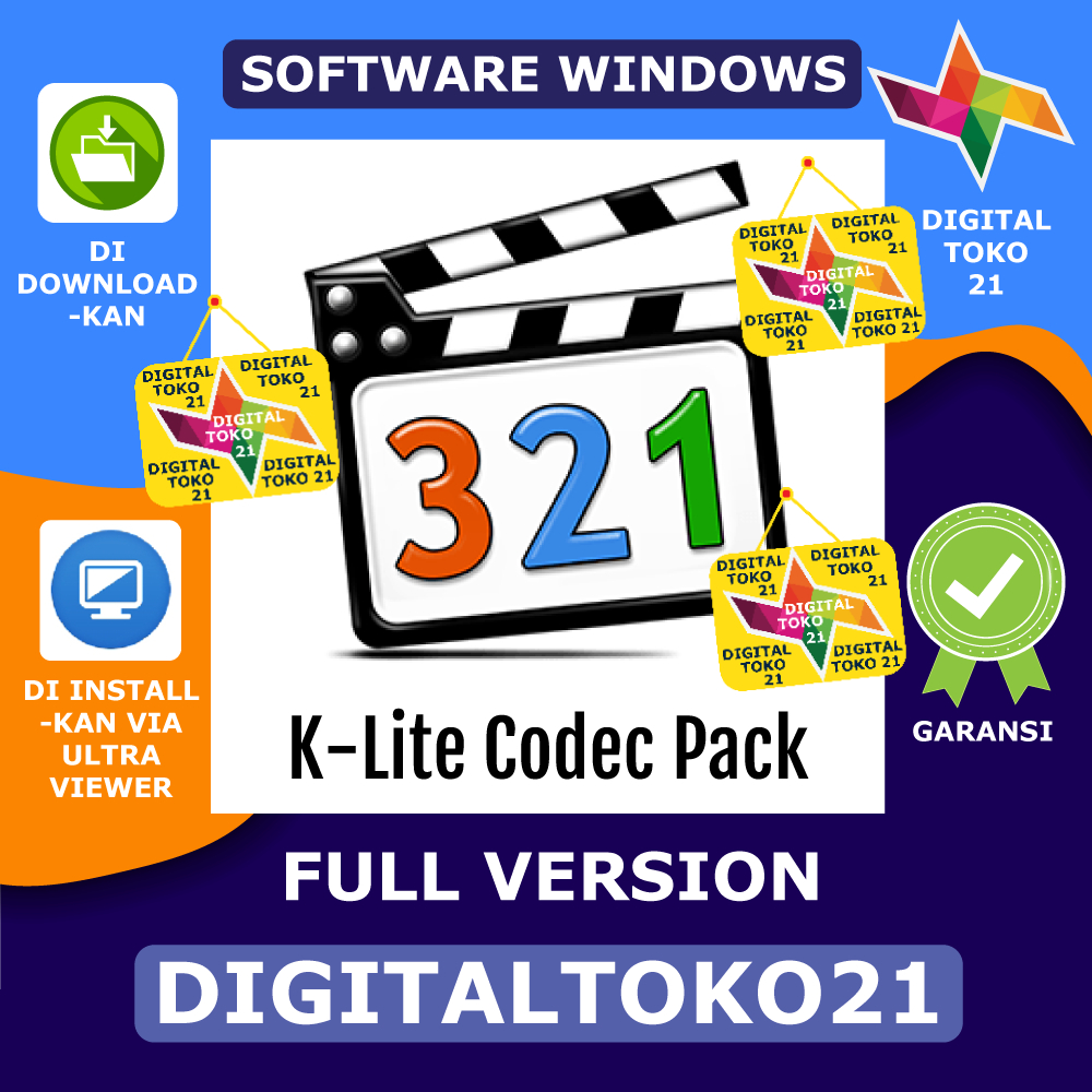Jual [Diinstallkan] K-Lite Codec Pack 19.0.5 Mega | Full | Standard | Basic Version Full Version ...