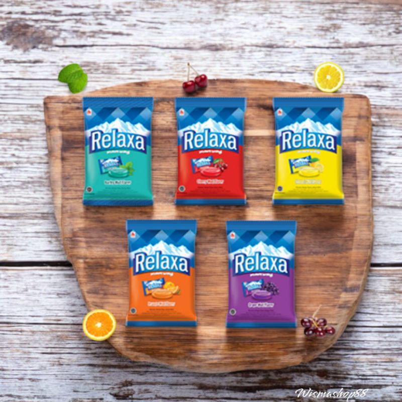 Jual PERMEN RELAXA 125 GRAM 1 PAK ISI 50 BUTIR / PERMEN MINT | Shopee ...