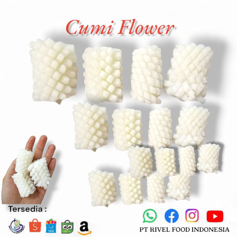 Jual Cumi Flower Frozen 1kg - Squid Flower Premium | Shopee Indonesia