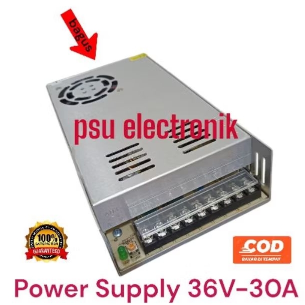 Jual Power Supply 36v 30a switching PSU 36 volt 30a | Shopee Indonesia