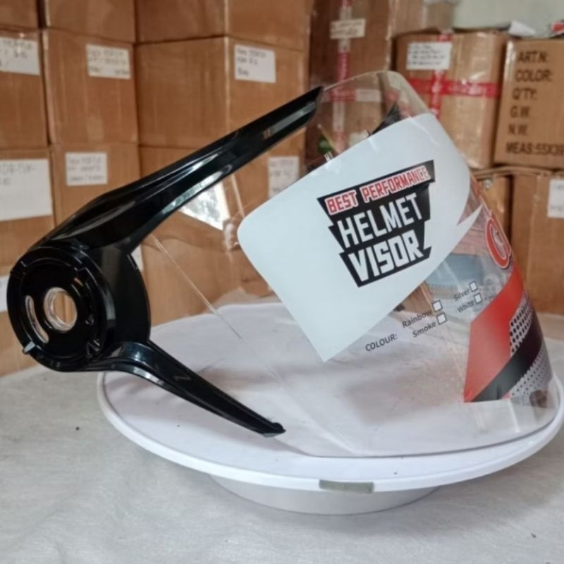 Jual [CLEAR] KACA HELM NHK GLADIATOR & REVENTOR | VISOR HELM HALF FACE ...