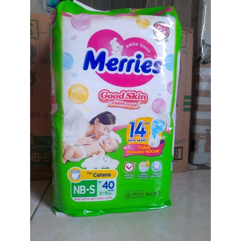 Jual Merries Nb-S 40 (kemasan baru) | Shopee Indonesia
