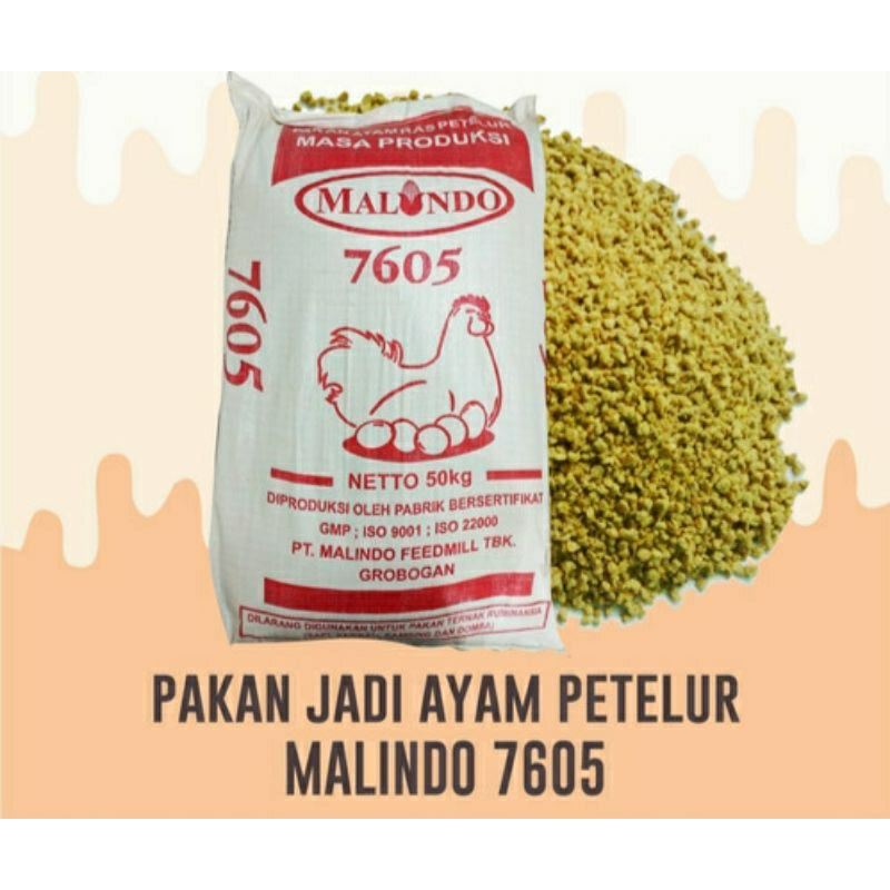 Jual Malindo 7605 Pakan Pur Ayam Petelur 1kg | Shopee Indonesia
