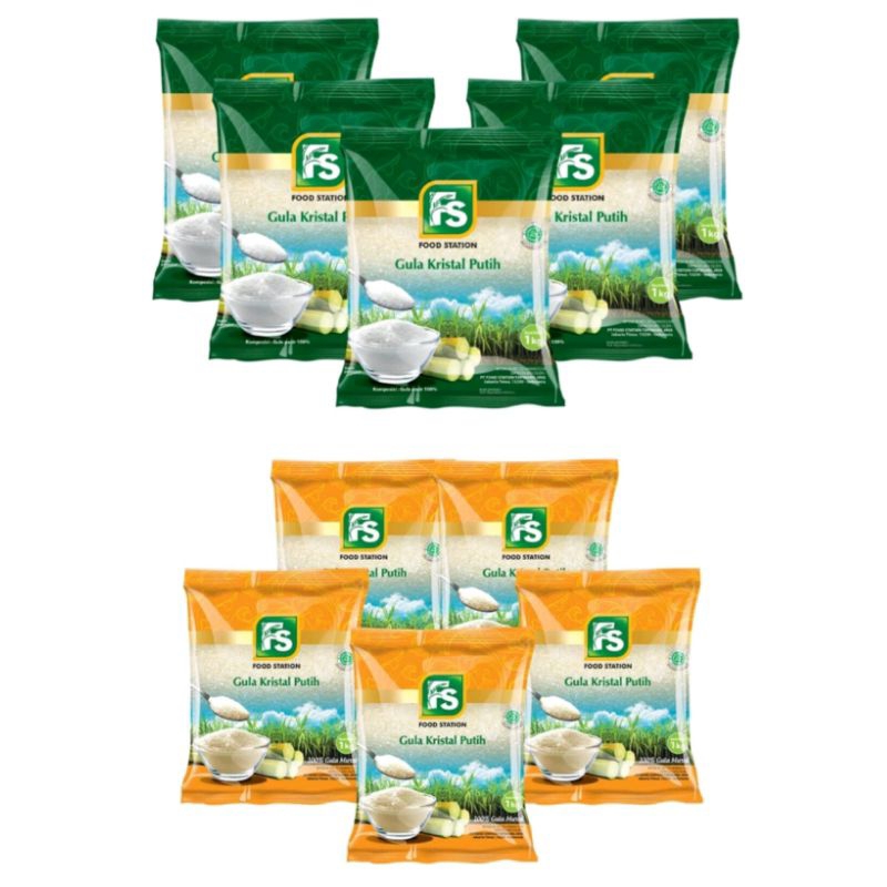 Jual fs food stastion gula pasir 1 kg | Shopee Indonesia