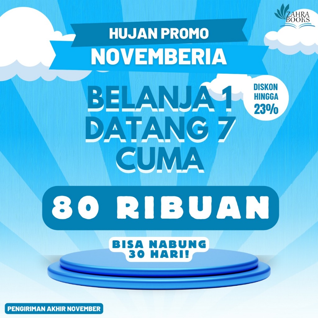 Jual HUJAN PROMO NOVEMBERIA BELANJA 1 DATANG 7 CUMA 80RIBU NOVEL BEST ...