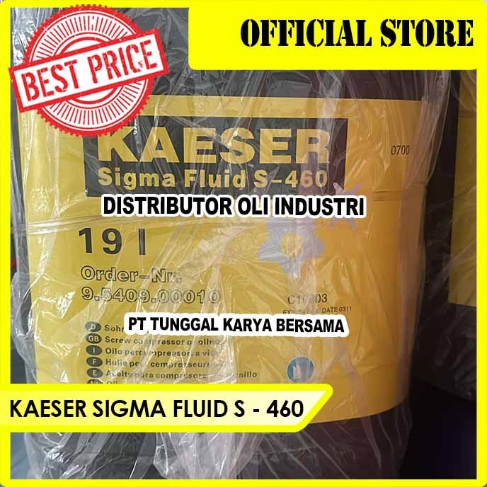 Jual OLI KAESER SIGMA FLUID S - 460 ( Ready Stock ) | Shopee Indonesia