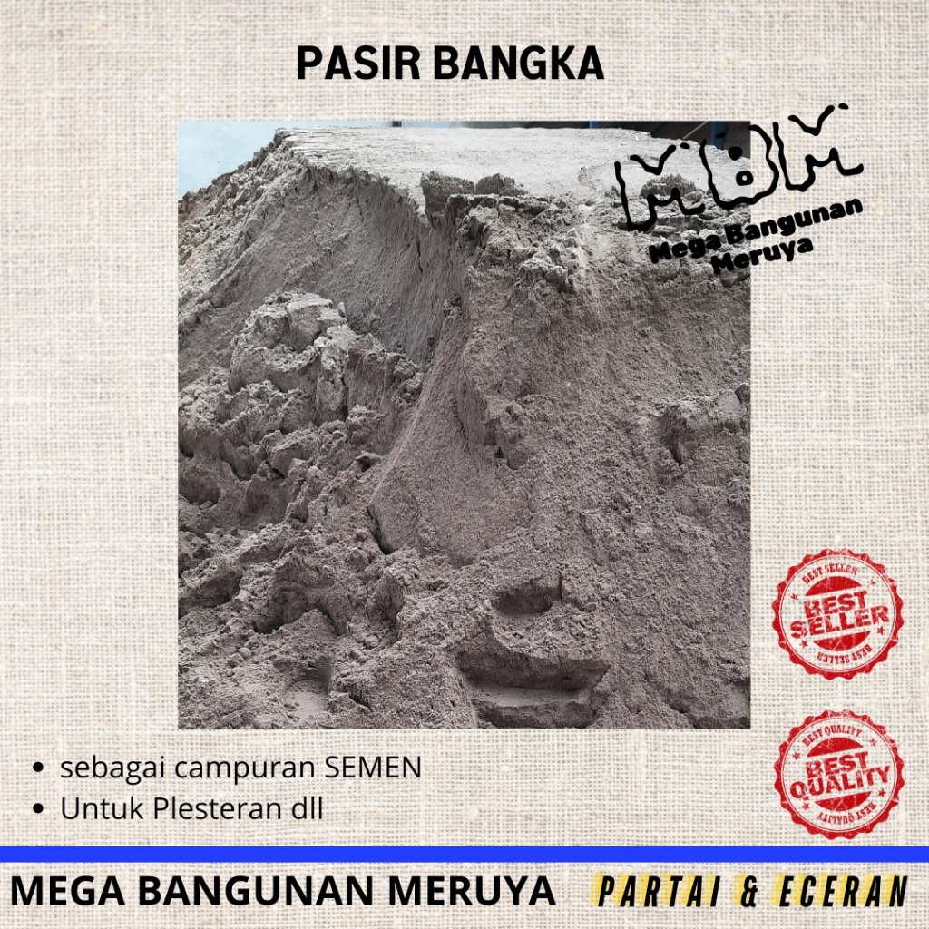 Jual Pasir Bangka 1 Engkel | Meruya | Shopee Indonesia