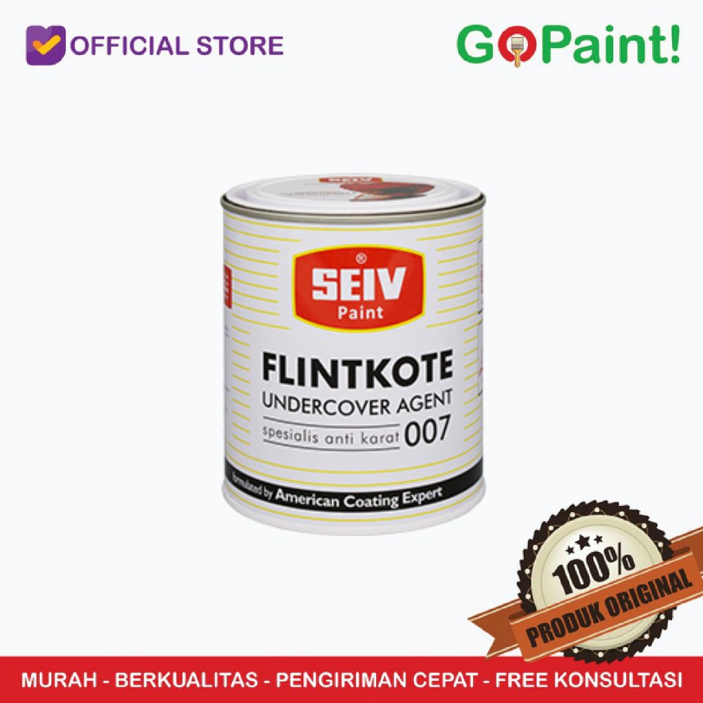 Jual CAT BESI | SEIV FLINKOTE 007 1 KG | KEMASAN KALENG | Shopee Indonesia