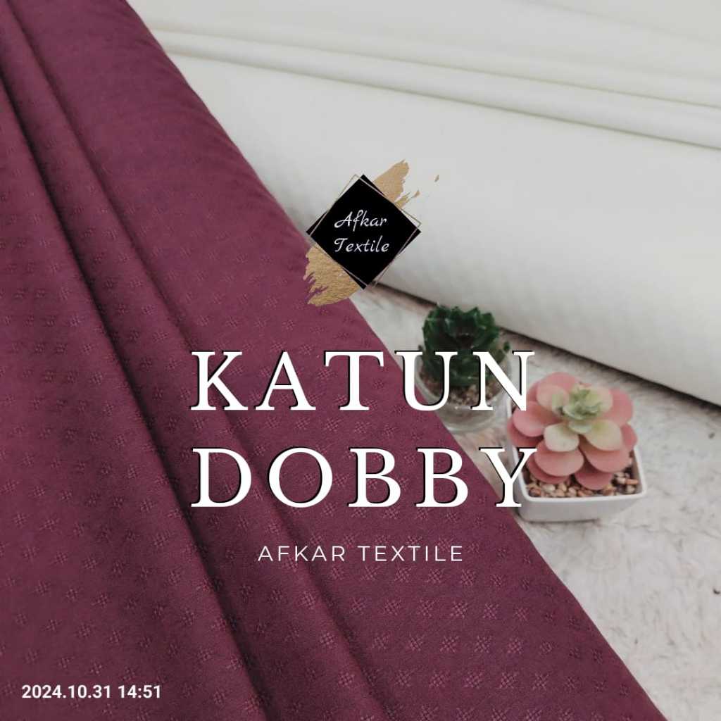Jual Kain Katun Dobby - Lebar 1.5 Meter | Shopee Indonesia