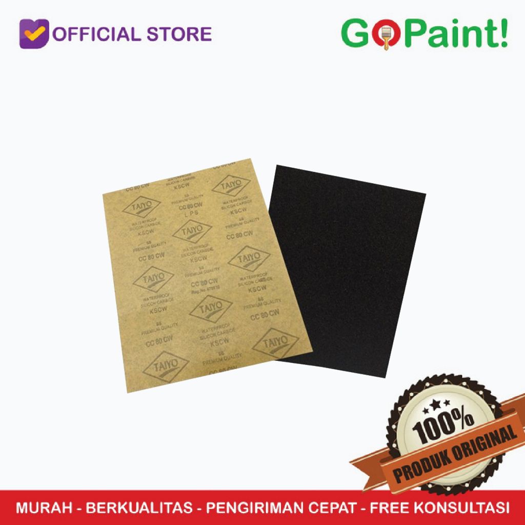 Jual AMPLAS TAIYO PAPER ASLI | AMPLAS DUCO | AMPLAS BESI | Shopee Indonesia