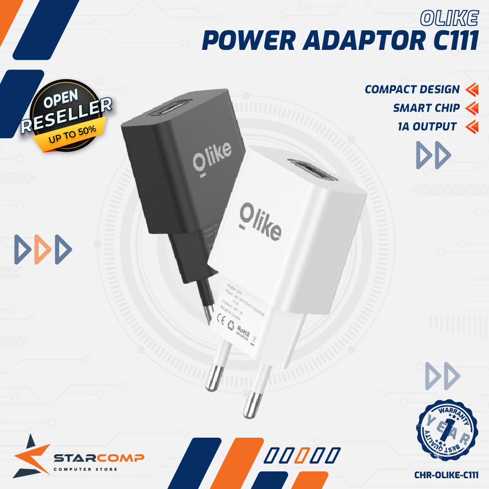 Jual OLIKE KEPALA CHARGER USB ADAPTER C111 - OLIKE C111 | Shopee Indonesia