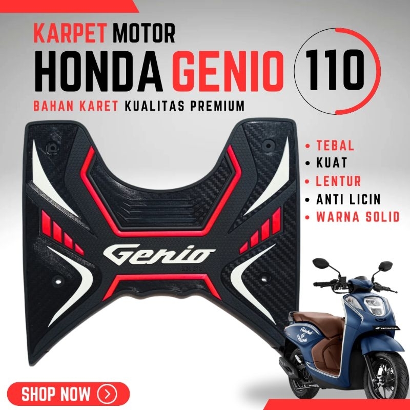 Jual PIJAKAN ALAS KARPET MOTOR HONDA GENIO AKSESORIS VARIASI MOTOR ...