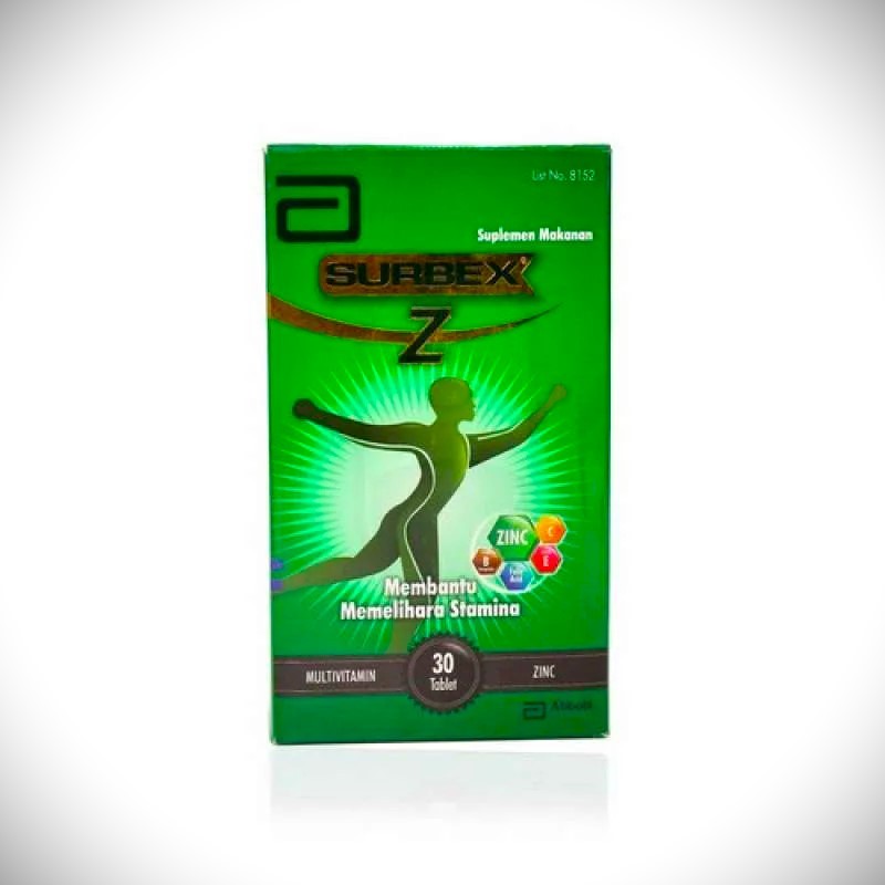 Jual SURBEX Z TAB 1 BOX ISI 30'S | Shopee Indonesia