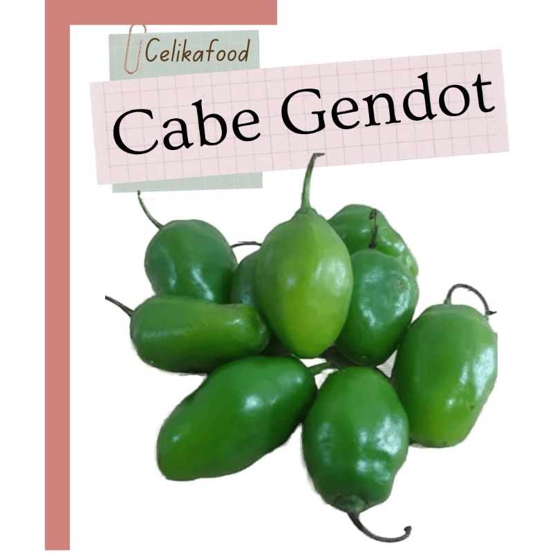 Jual Cabe Gendot 250gr Hijau Cabai Gendol Hot Chili Masakan Bumbu ...