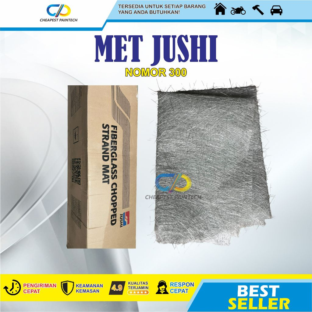 Jual SERAT FIBER | JUSHI FIBER MET 300 DAN 450 SERAT KACA | WATER ...