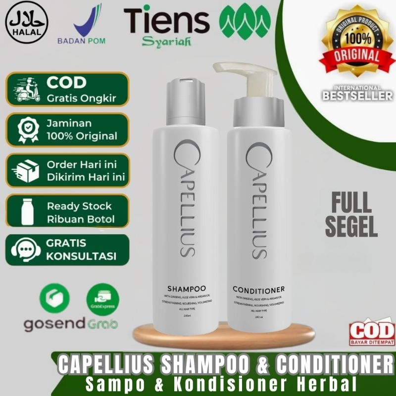 Jual TIENS CAPELLIUS SHAMPOO & CONDITIONER | Shopee Indonesia