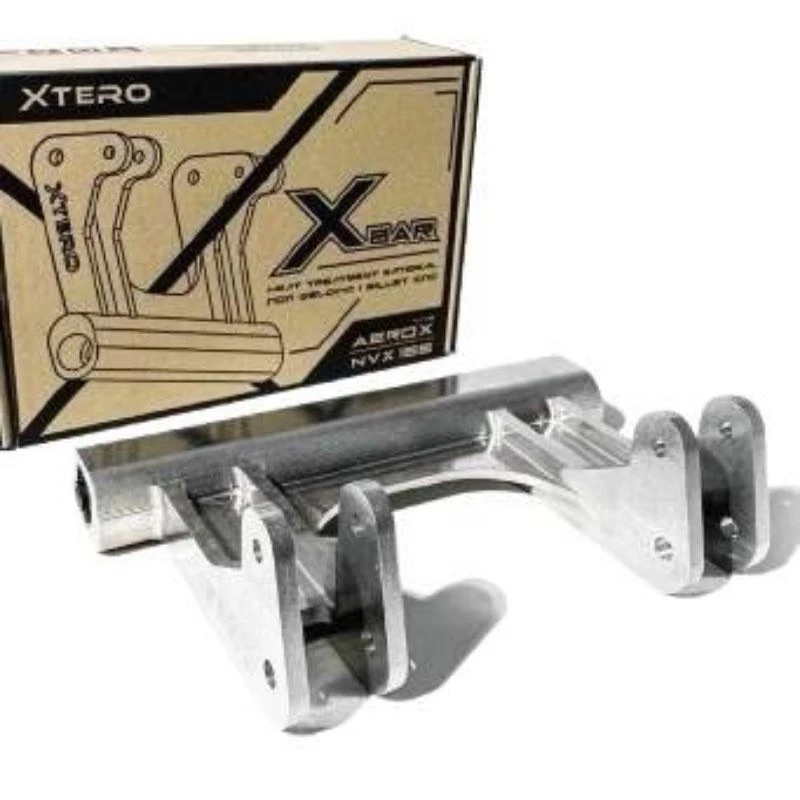 Jual XTERO MOUNTING ALMU AEROX NMAX 1.5 inch(3cm) NO WELDING CNC ...