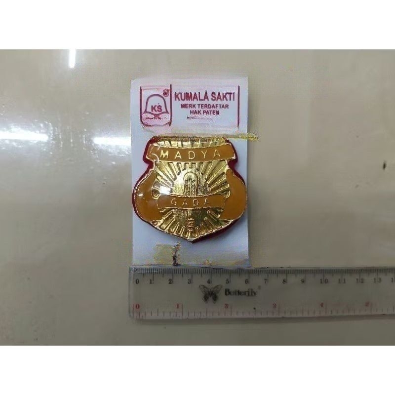 Jual Pin Gada Madya Jumbo-Pin Satpam-Pin Security-Pin Gada Pratama-Topi ...