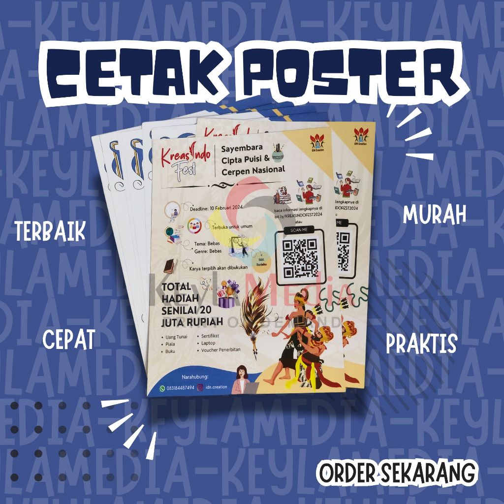 Jual CETAK POSTER | Shopee Indonesia