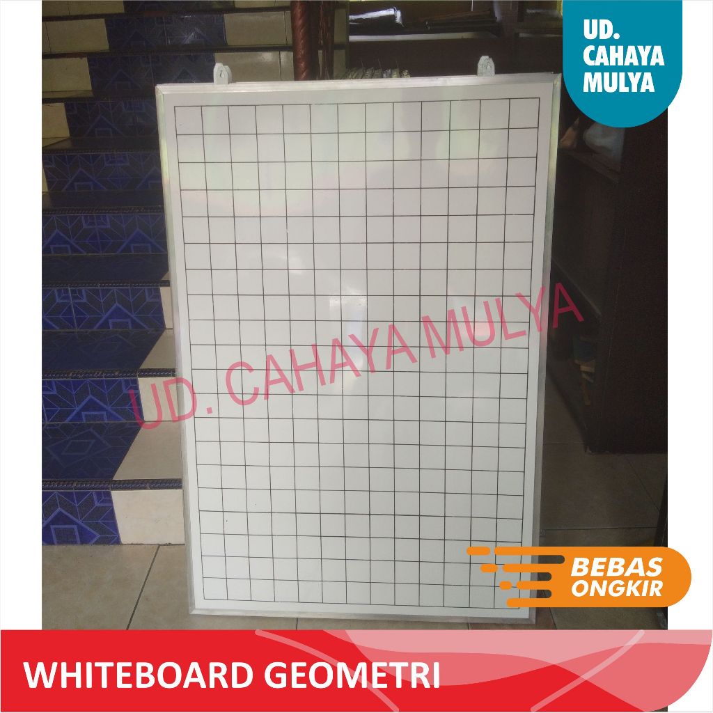 Jual Papan Tulis Kotak-kotak - Whiteboard Geometri | Shopee Indonesia