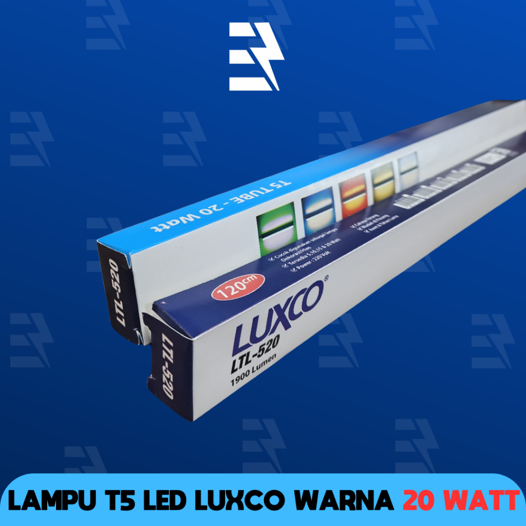 Jual LAMPU NEON LED / T5 LED LUXCO 20 WATT PANJANG 120CM | Shopee Indonesia
