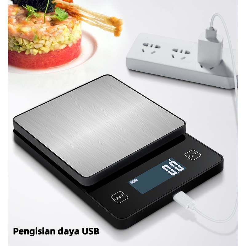 Jual Elektronik Kecil Kitchen Scale Alat Pengukur Berat Bahan Makanan ...