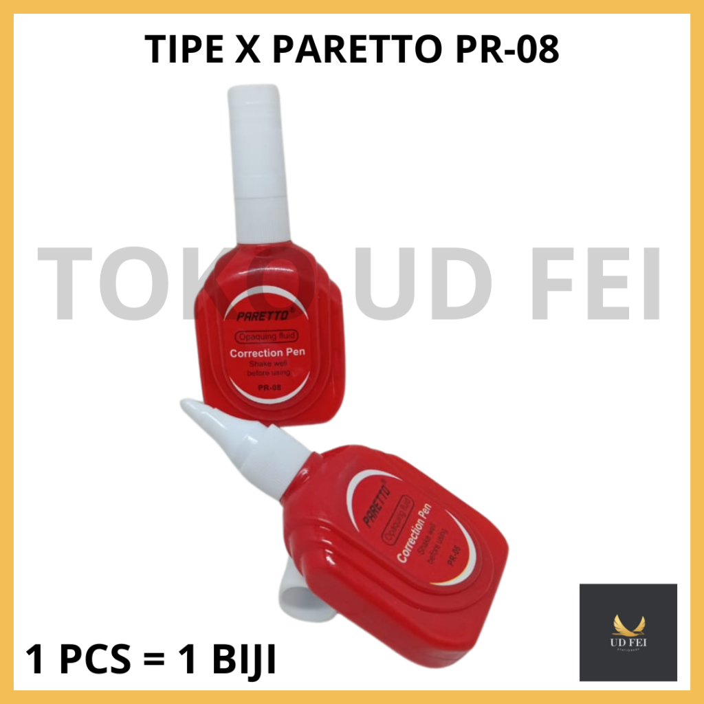 Jual (1 PCS=1 BIJI) TIPE X PARRETO/ STIPO BOTOL MERAH/ TIPE X PR-08 ...