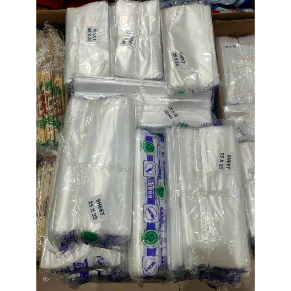Jual Plastik Anti Panas Plastik Alas Makanan Tahan Panas Uk 30 x 45 Isi ...