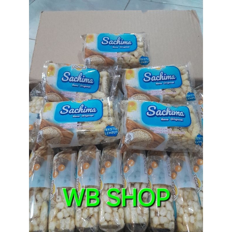 Jual FOCA SACHIMA kue Cemilan Mix Rasa 40 gram isi 1 dus 60 pcs - Manis ...